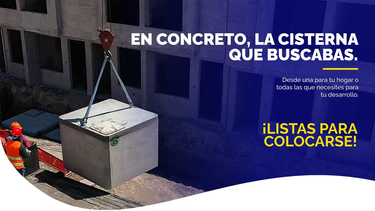 Aquabox: Cisternas Prefabricadas de Concreto Reforzado